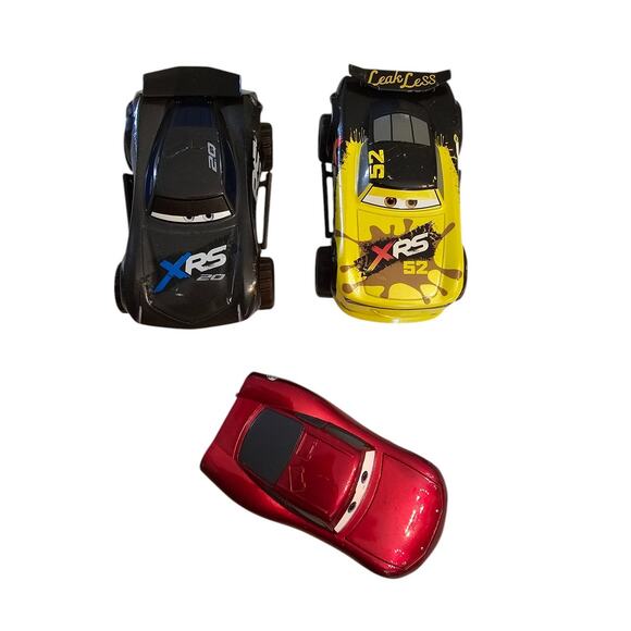 Disney | Toys | Lot Of 3 Rare Disney Pixar Cars Larger Model Die Cast ...